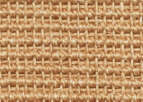Kalahari Fine Rib Sisal Medium Rug with Belgian Jute binding – Natural ...